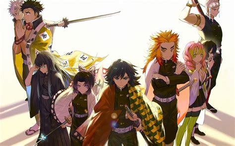 All Hashiras Wallpapers Wallpaper Cave