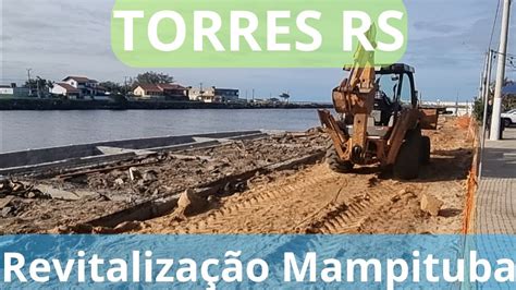 4K TORRES RS AV BEIRA MAR CALÇADÃO REVITALIZAÇÃO DA ORLA DO