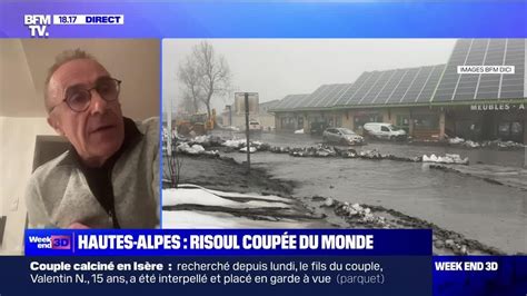 Intempéries dans les Hautes Alpes dégâts impressionnants à Risoul 02 12