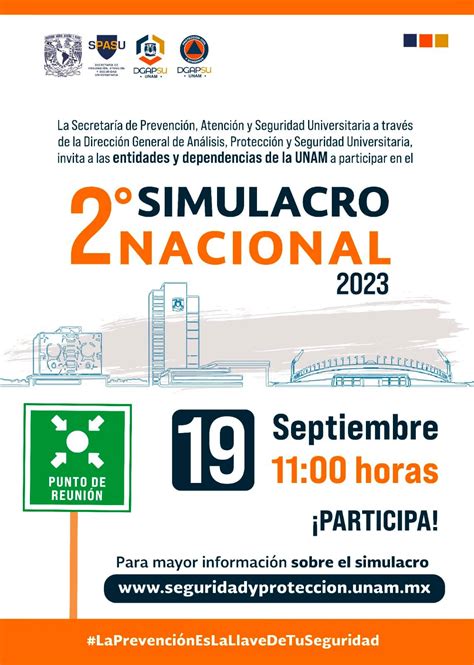 2 Simulacro Nacional 2023 Agenda