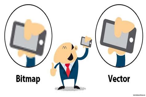 Cuál es la diferencia entre imagen vectorial y bitmap