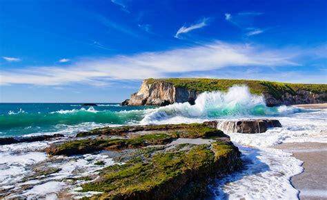 Fondos de pantalla paisaje mar bahía rock naturaleza apuntalar