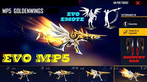 NEW EVO MP5 GUN SKIN FREE FIRE 2022 EVO MP5 SKIN FREE FIRE NEW