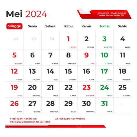 LIBUR NASIONAL DAN CUTI BERSAMA 2024 Kalender 2024 Lengkap 53 OFF