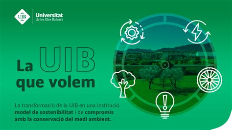 La UIB presenta una estrategia para alcanzar la neutralidad climática