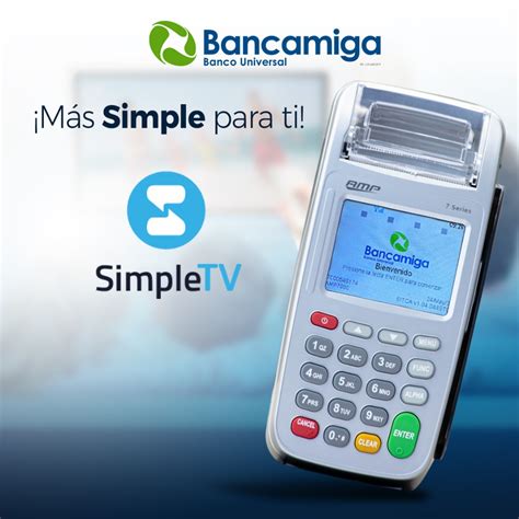 Simple TV se puede recargar fácilmente en los Puntos de Venta Bancamiga