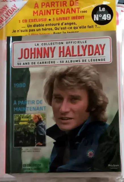 Johnny Hallyday Collection Officielle Cd Livret A Partir De