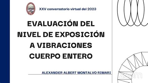 Evaluación de la Exposición a Vibraciones de Cuerpo Entero YouTube