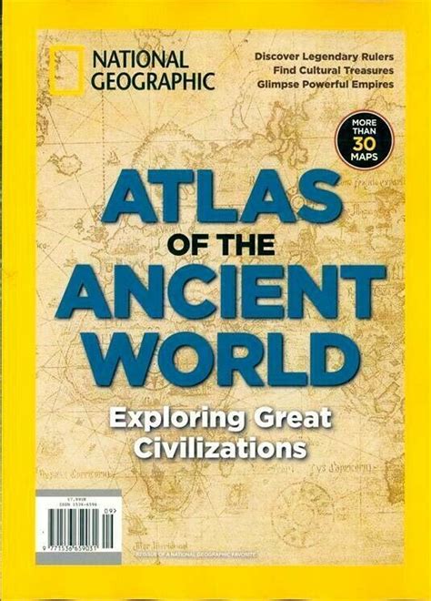 National Geographic Atlas Of The Ancient World Buy Back Issues