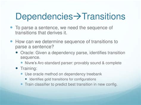 dependency parsing and feature based parsing ppt download