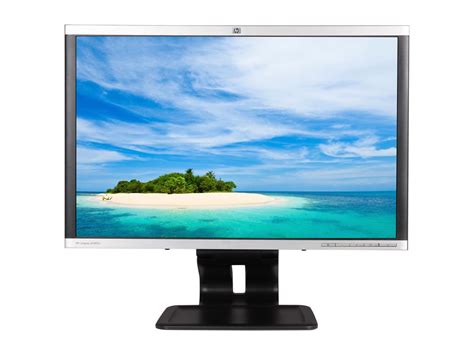 HP Compaq SmartBuy LA2405x Brushed Aluminum And Black 24 5ms Height