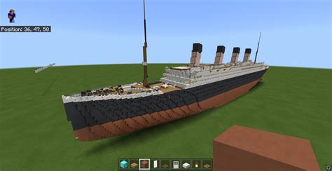 Minecraft Bedrock Titanic Map