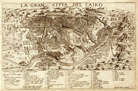In Photos Traveling Through Time With Vintage Maps Of Egypt Cairo