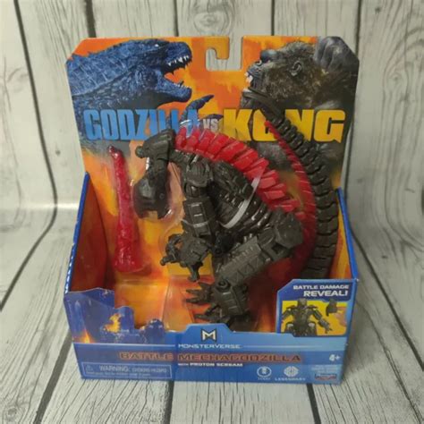 PLAYMATES GODZILLA VS Kong 6 BATTLE MECHAGODZILLA W Proton Scream