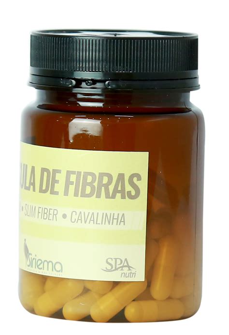 Cápsula de Fibras 120 caps Farmácia Siriema Drogaria e Manipulação