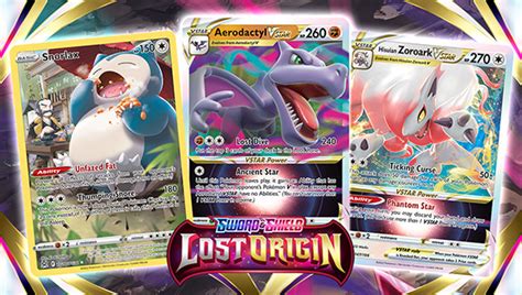 Hisuian Zoroark VSTAR and more in Pokémon TCG Sword ShieldLost