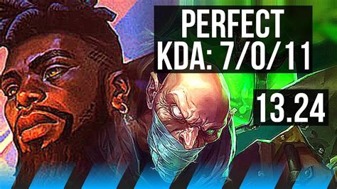 K SANTE Vs SINGED MID 7 0 11 Godlike 300 Games KR Master 13