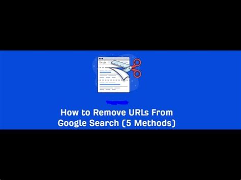 How To Remove Website Page Link From Google Search Console