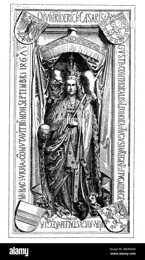 Grabstein von Königin Eleonore Ehefrau von Kaiser Friedrich III in