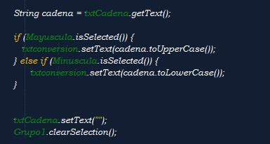 Convertir Una Cadena De Texto En Java May Scula Min Scula