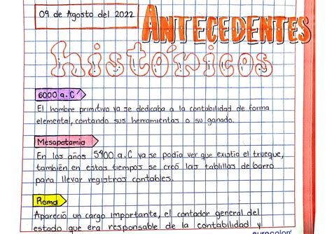 SOLUTION Antecedentes Hist Ricos E Importancia De La Contabilidad