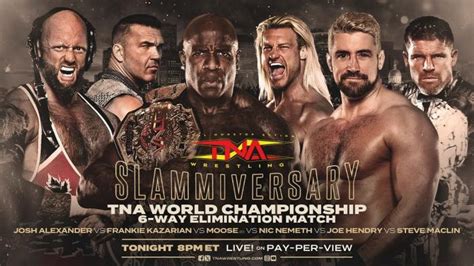 Tna Slammiversary Cobertura Y Resultados