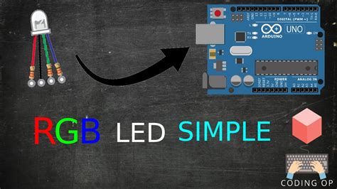 Rgb Led With Arduino Simple Diy Lesson 4 Arduino Youtube