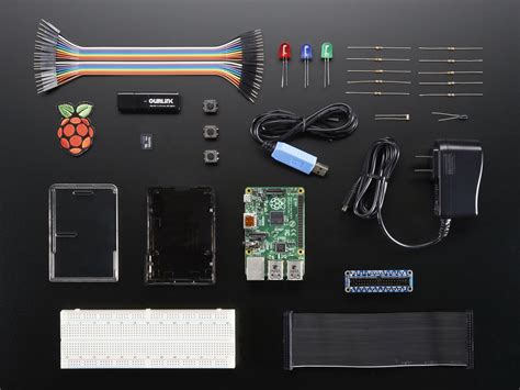 raspberry pi 1 model b starter pack includes a raspberry pi 1 id 2125 89 95 adafruit