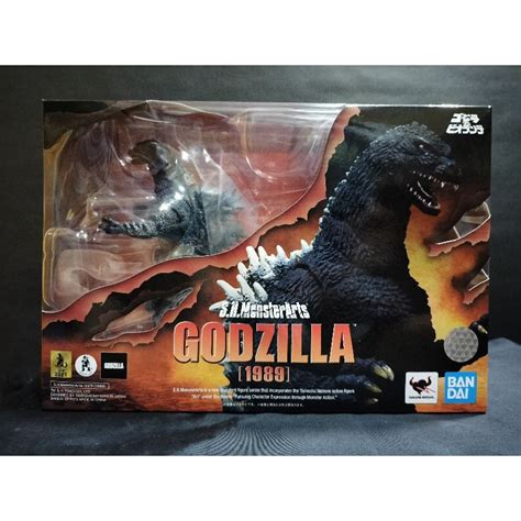 日版 BANDAI S H MonsterArts SHM 哥吉拉vs碧奧蘭蒂 哥吉拉1989 模型 蝦皮購物