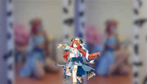Modelo Melquiem Fez Um Deslumbrante Cosplay Da Nilou De Genshin Impact