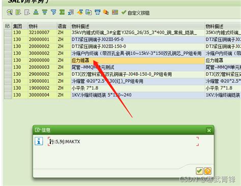 abap salv简单实例 csdn博客