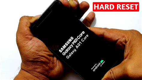 Samsung A01 Core M01 Core Hard Reset Pattern Unlock Factory Reset