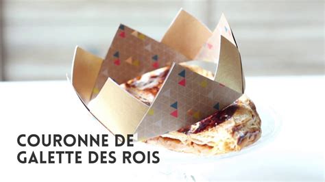 DIY Couronne En Papier Pour La Galette Des Rois YouTube