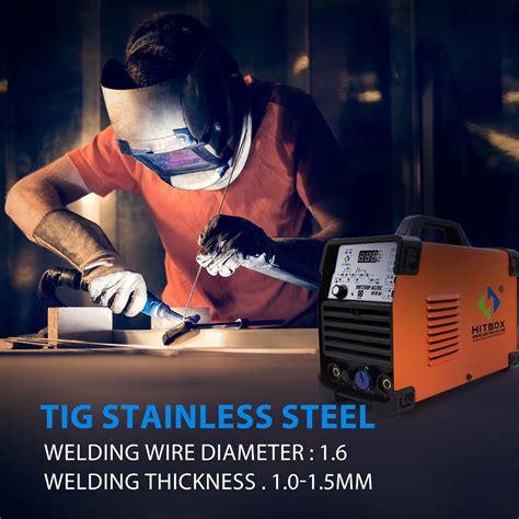Buy Hitbox Pulse Tig Ac Dc Stick Arc Hf Tig Welder V Tig