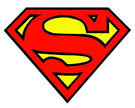 Superman Logo Coloring Pages