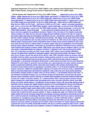 Fillable Online Ohhzh Department Of Army Form 3955 Fillable Department