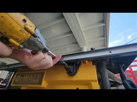 Dewalt Table Saw Fence Movement Fix YouTube