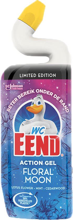 3x WC Eend Toiletreiniger Action Gel Cosmic Peach 3x WC Eend Floral