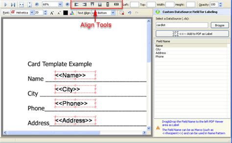 How To Align Labels In PDF Files A PDF