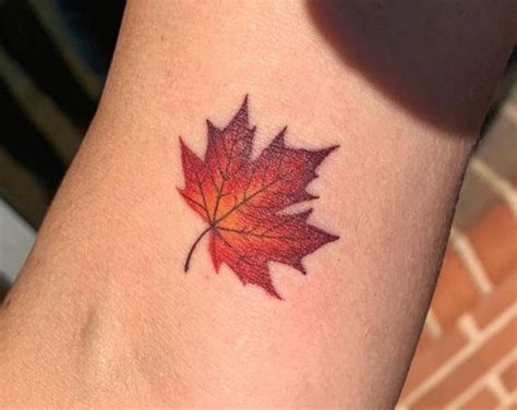 Maple Leaf Tattoo Meaning Uncover Top Secret Symbol