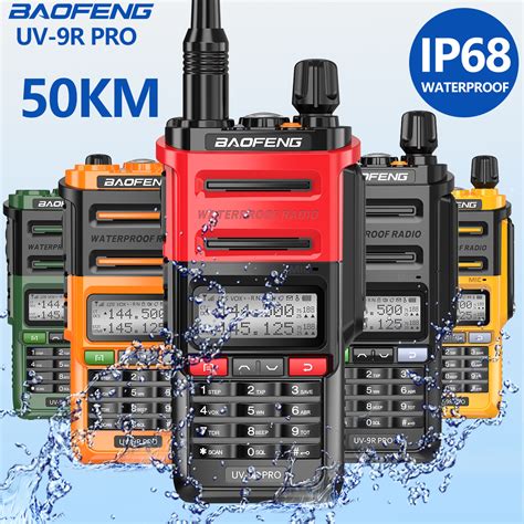 Baofeng UV 9R PRO High Power Walkie Talkie Waterproof Long Range Dual