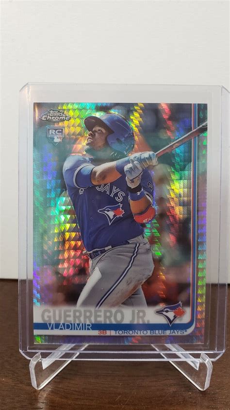 Topps Chrome Prism Refractor Vladimir Guerrero Jr Rc For