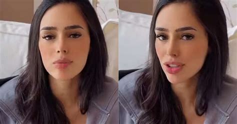 Bruna Biancardi quebra o silêncio e se pronuncia após ter casa invadida