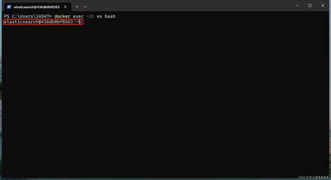 windows基于docker安装elasticsearch和 kibana笔记 windows docker elasticsearch csdn博客