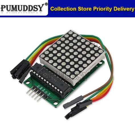 8 8 Dot Matrix Module MAX7219 Microcontroller Module Display Module MCU