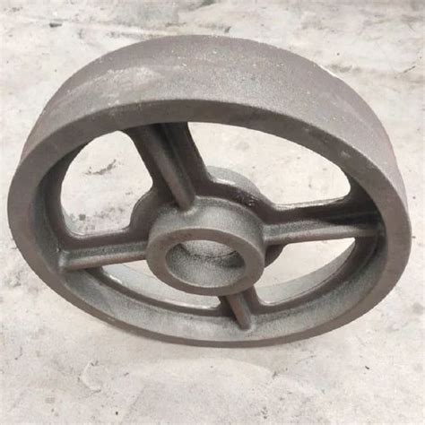 Automotive Pulleys Cast Iron Casting Pulley For Single Grinder Crane
