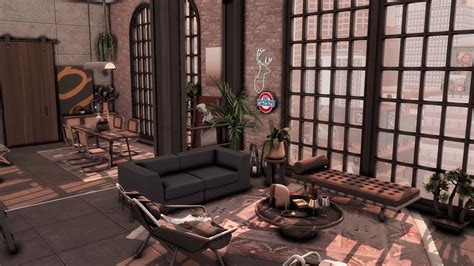 INDUSTRIAL APARTMENT 930 Medina Studios Apartment Renovation The Sims