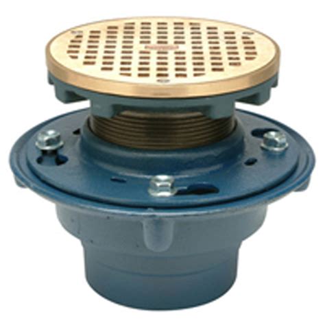 Factory Direct Plumbing Supply Zurn ZN415 Cast Iron Floor Drain 5