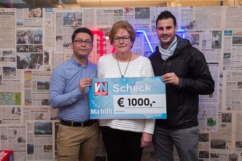 Kühne und Nagel spendet für Ma hilft Vorarlberger Nachrichten VN at