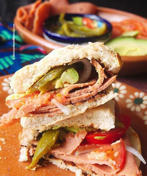 The Best Torta De Jamon Mexican Ham Sandwich Vegan Punchfork